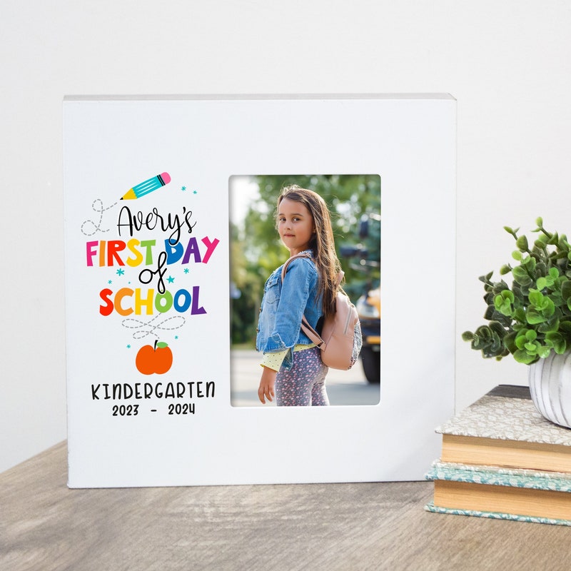 School Picture Frame - Etsy
