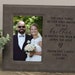 Step Father of the Bride Dad Gift Print Wedding Day Keepsake Gold Rose ...