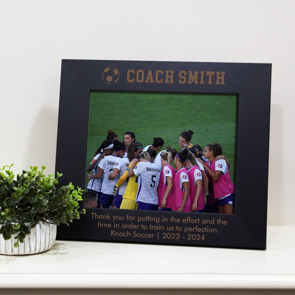 Thank You Coach Picture Frame - Etsy