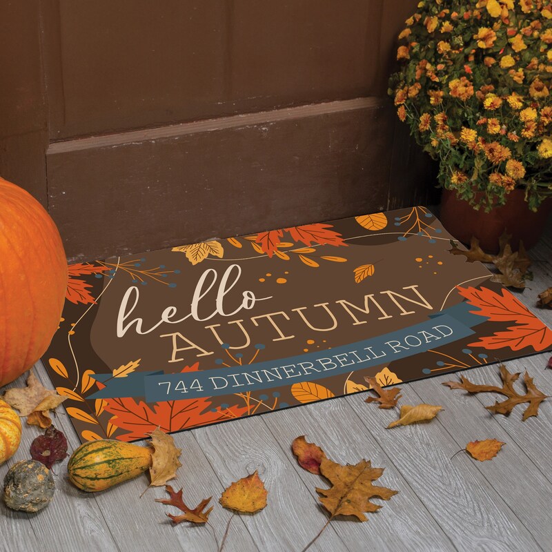 Fall Welcome Mats - Etsy