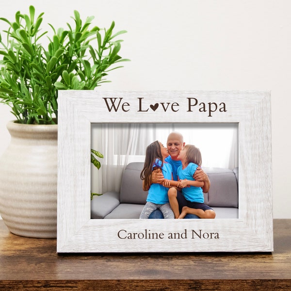 Papa Picture Frame - Etsy