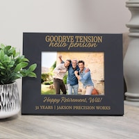 Custom Signature Photo Frame - Retirement & Farewell Gift for Coworker ...