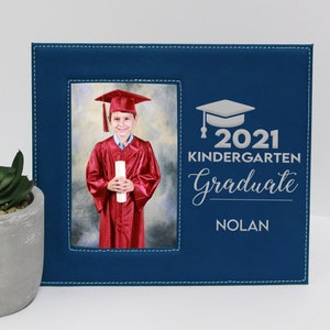 Kindergarten Graduation Frame Personalized Kindergarten - Etsy