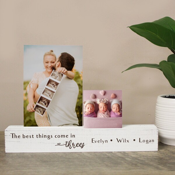 Triplet Frame - Etsy