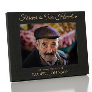 Personalized Memorial Picture Frame in Loving Memory Picture Frame ...