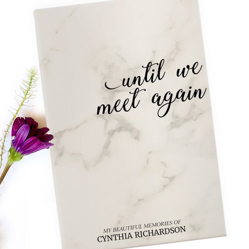 Remembering You Grief Journal Personalized Memorial Journal - Etsy