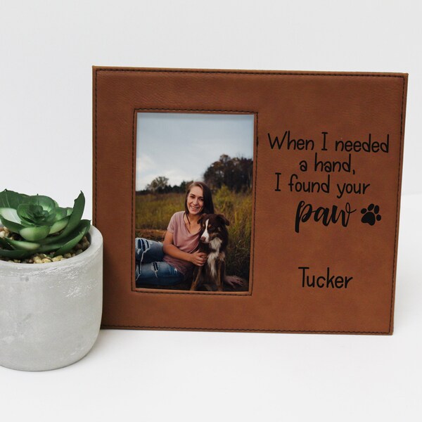 Dog Picture Frame - Etsy