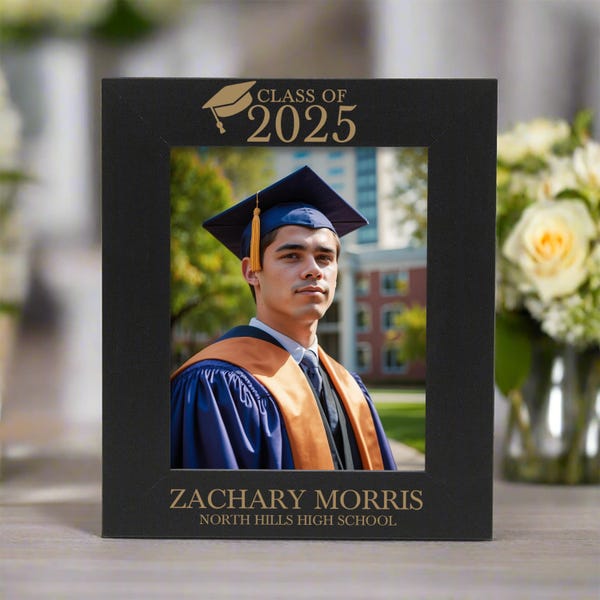 2025 Grad Photo Frame - Etsy