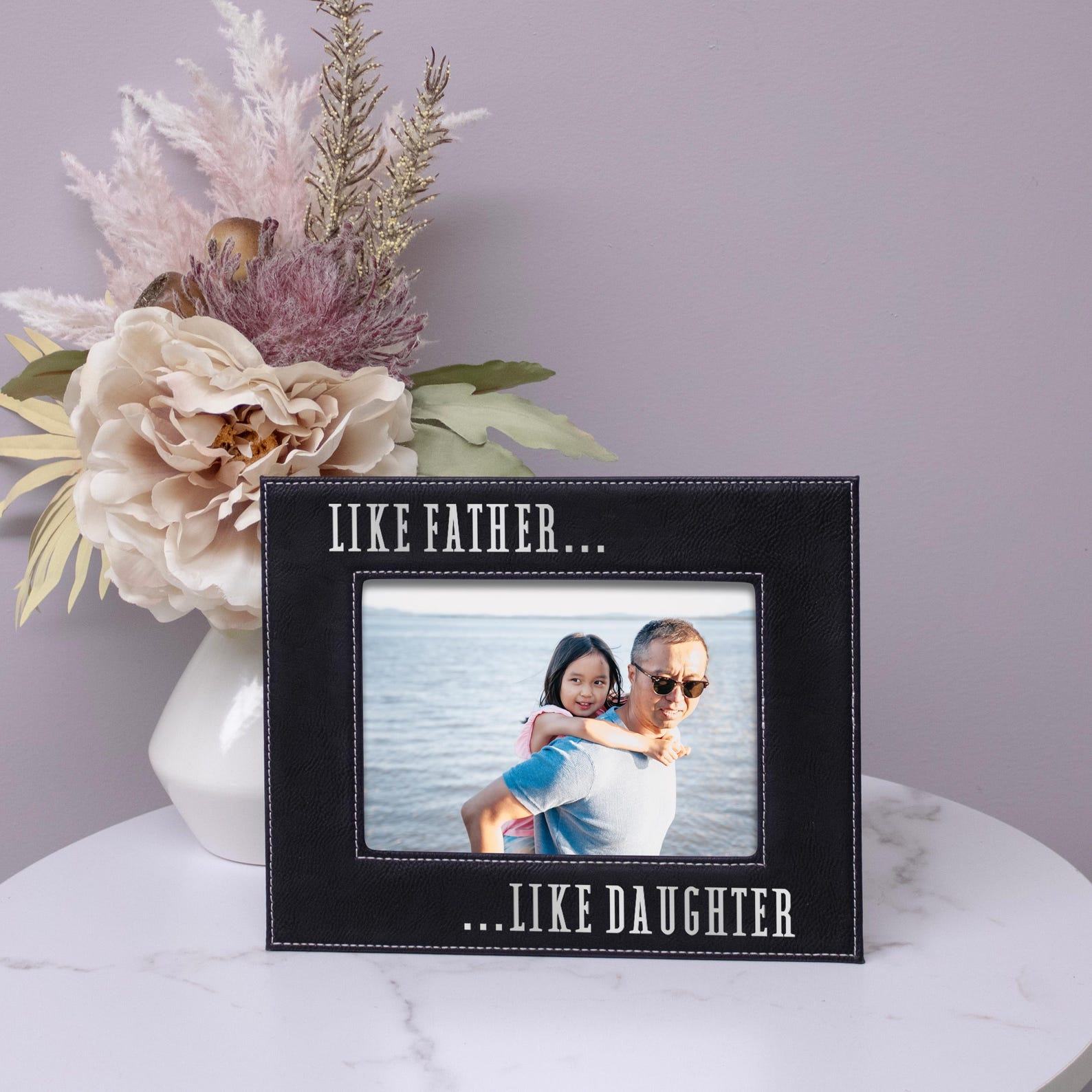 Like Father Like Daughter Frame | Personalized Dad and Daughter Picture ...