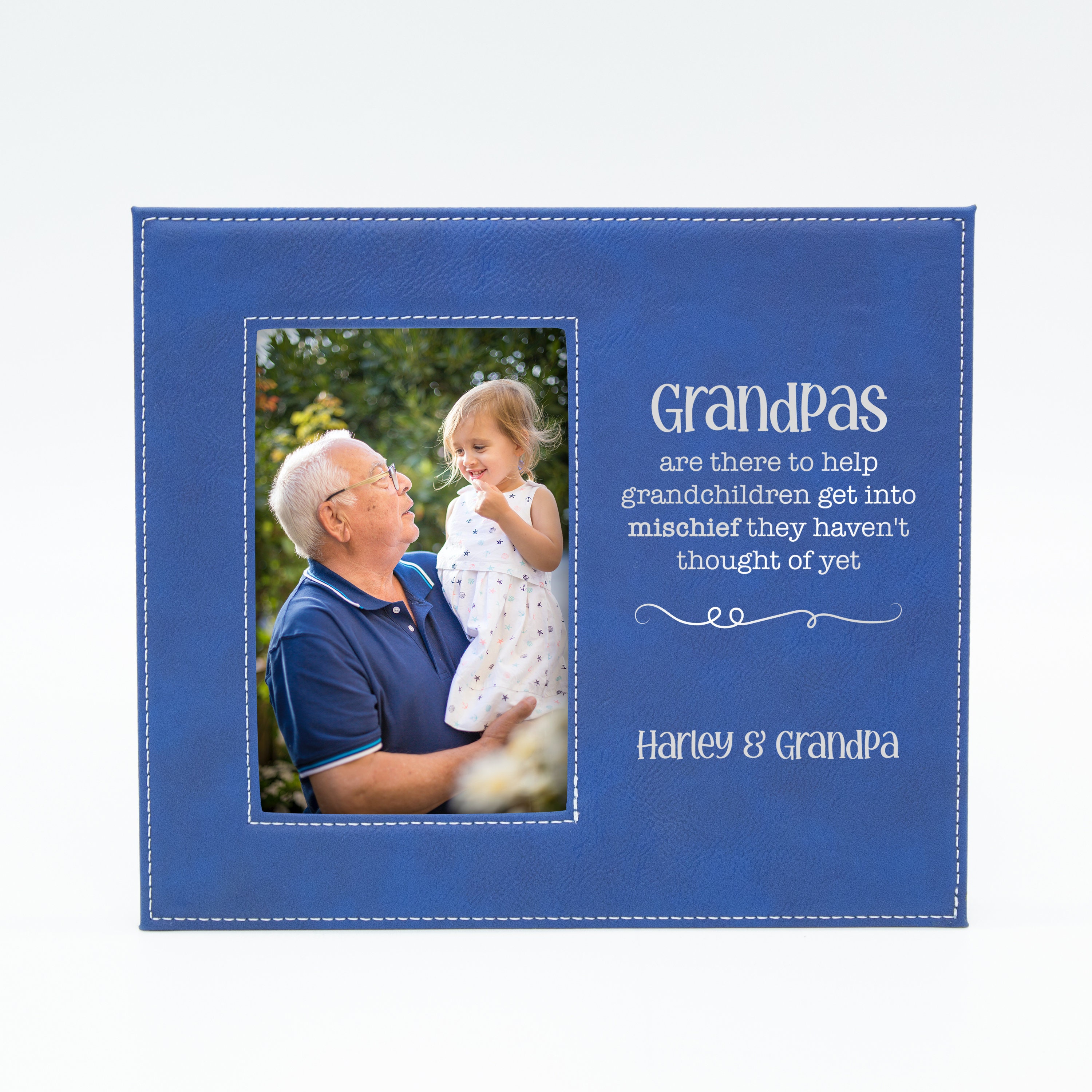 Grandpa and Grandchildren Frame Personalized Grandfather - Etsy