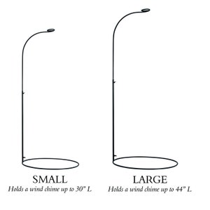 Wind Chime Stand for Small Wind Chimes or Large Wind Chimes | Wind ...
