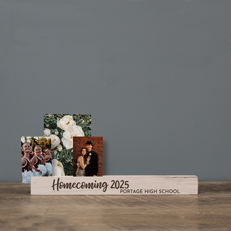 Homecoming Picture Frame Display | Personalized Homecoming 2026 ...