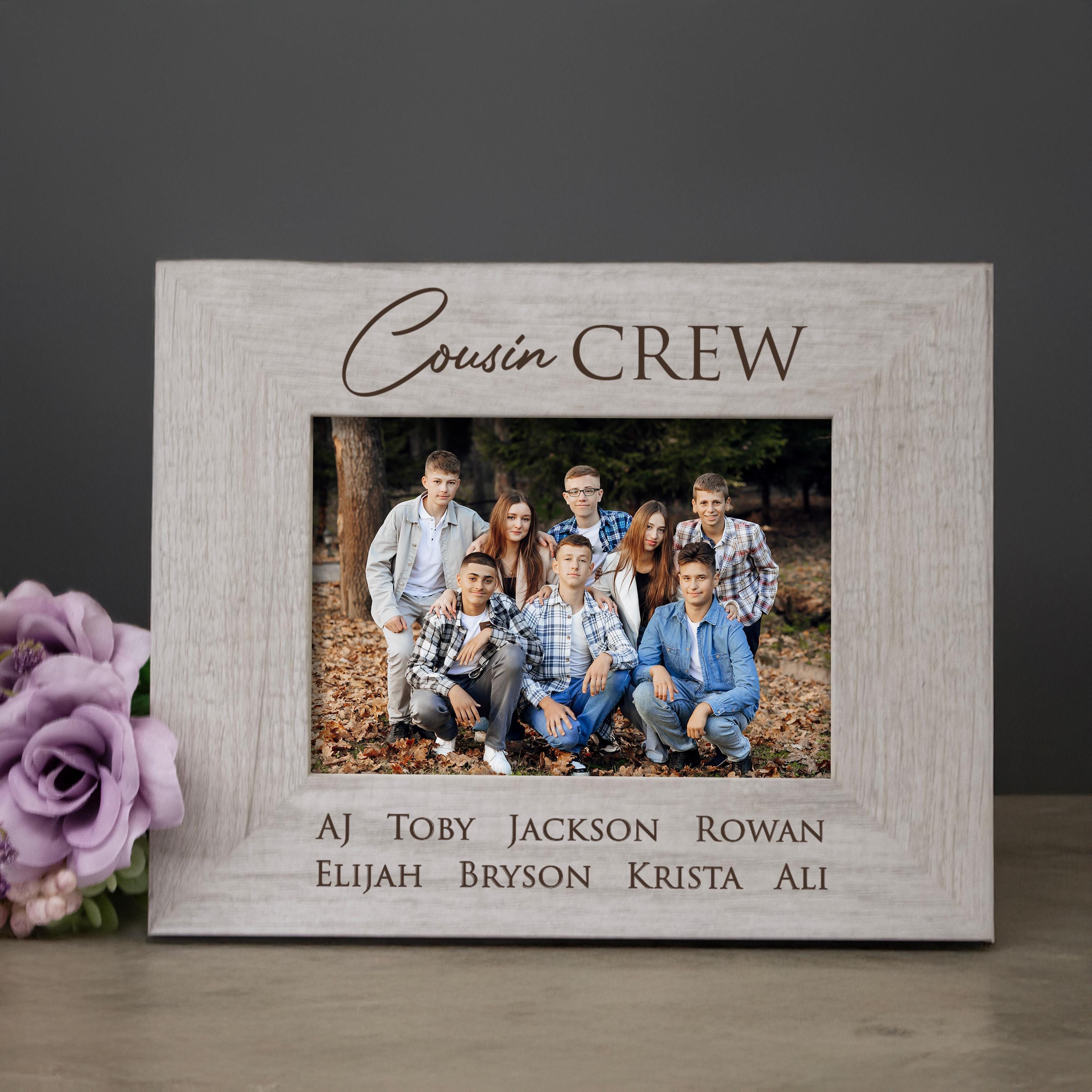 Cousins Picture Frame Personalized With Names | Picture Frame Gift for ...