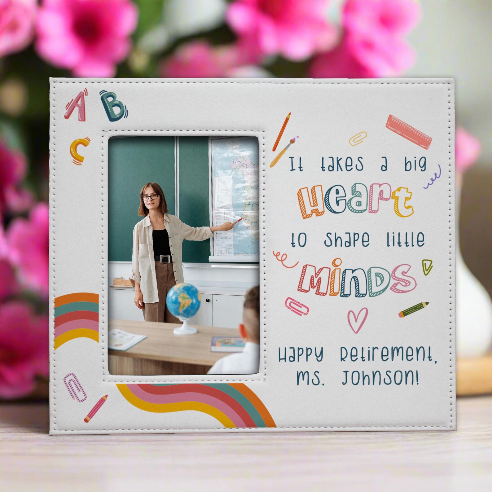 Teacher Appreciation Picture Frame | Teacher Gift From Class | End of ...