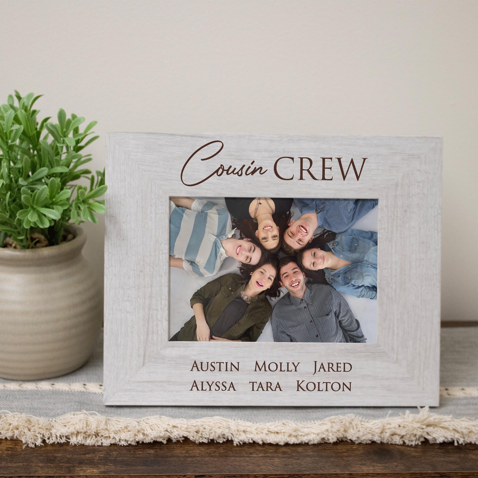 Cousins Picture Frame Personalized With Names | Picture Frame Gift for ...