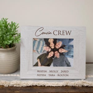 Cousins Picture Frame Personalized With Names | Picture Frame Gift for ...