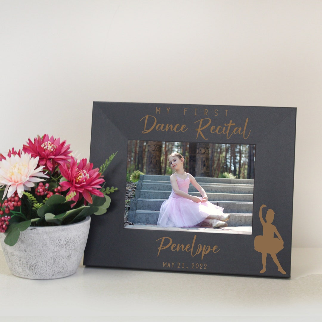Dance Recital Picture Frame Personalized My First Dance Recital Photo ...