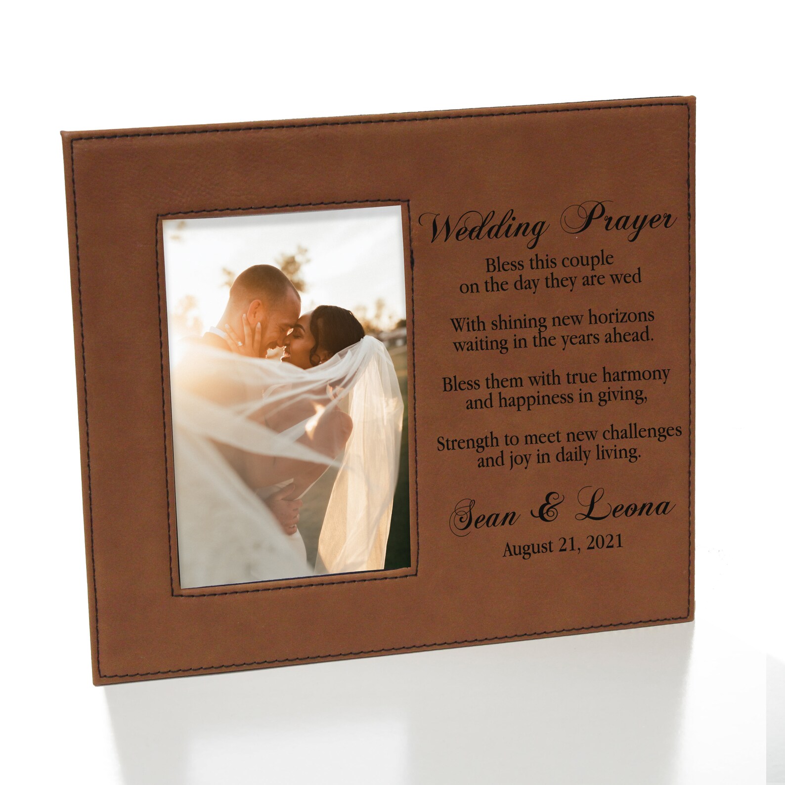 Marriage Prayer Picture Frame Religious Wedding Picture | Etsy