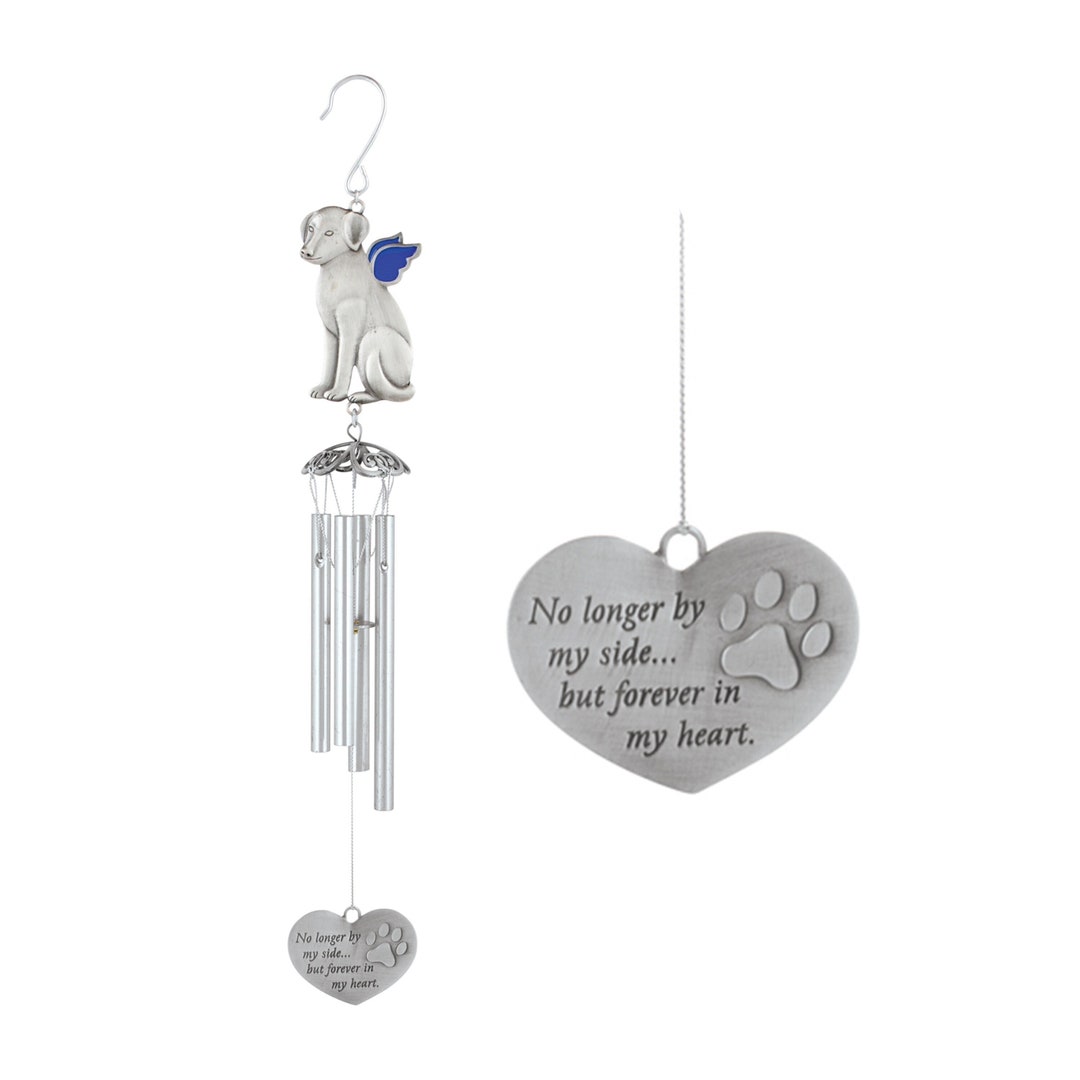 Dog Memorial Wind Chime Dog Angel Wind Chime Loss of Dog - Etsy