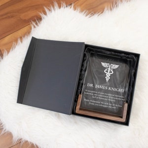 Doctor Retirement Plaque | Engraved Medical Professional Retirement ...