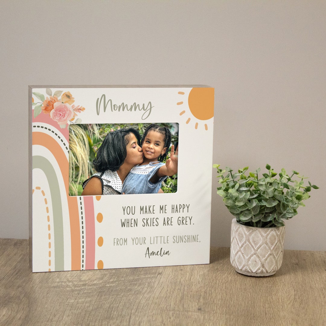 Sunshine Mother's Day Frame Mommy & Me Photo Frame Mother's Day Gift ...