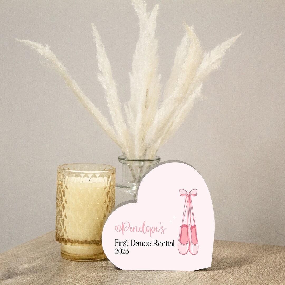 First Dance Recital Gift for Girls Personalized Dance Gifts - Etsy