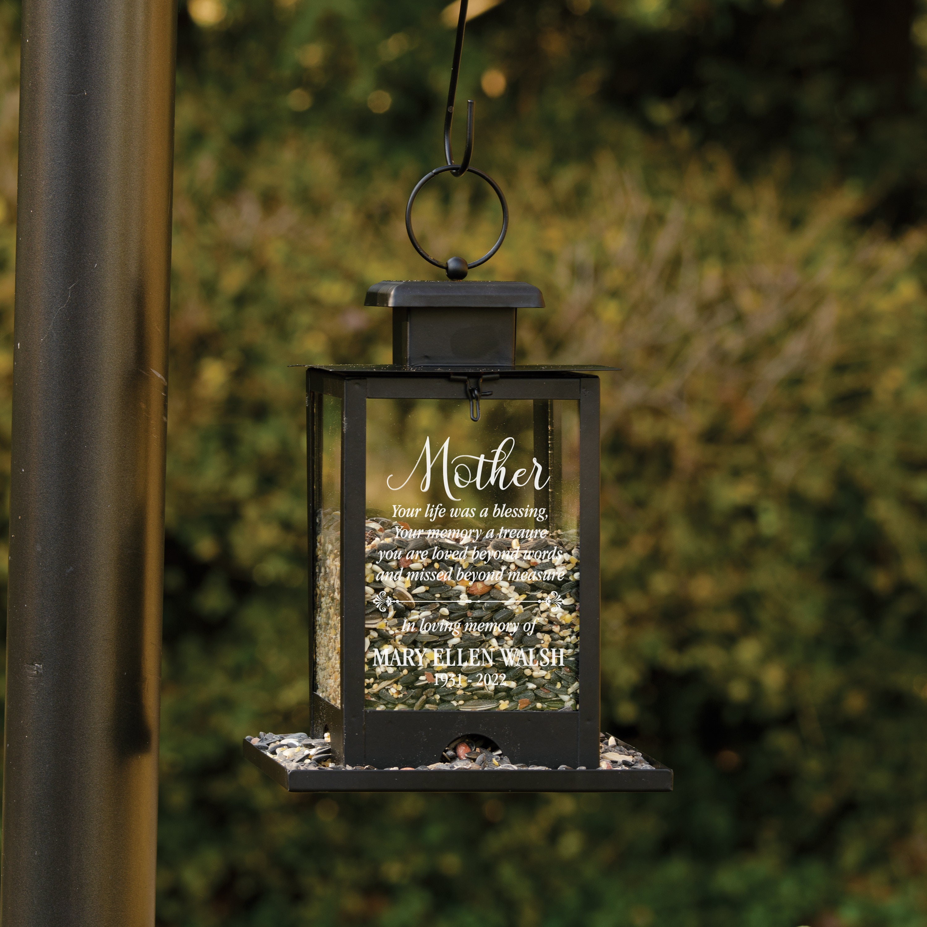 Mother Memorial Bird Feeder Custom Loss of Mom Gift Mother - Etsy