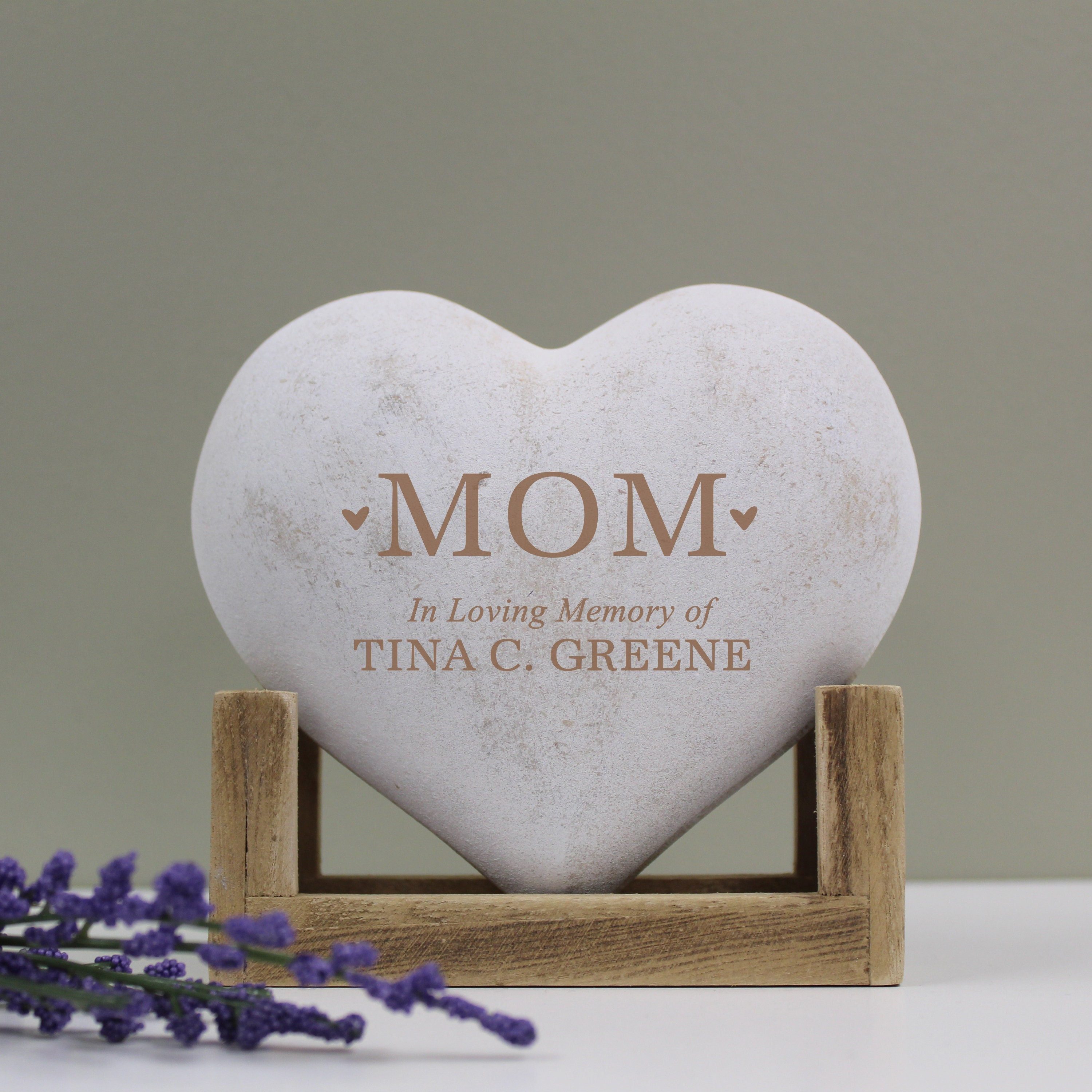Personalized Mom Memorial Plaque Personalized Mom Sympathy - Etsy