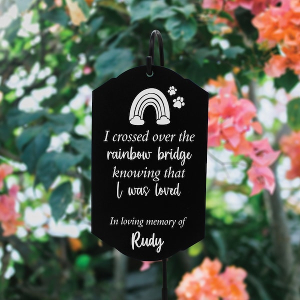 Rainbow Bridge Sign - Etsy