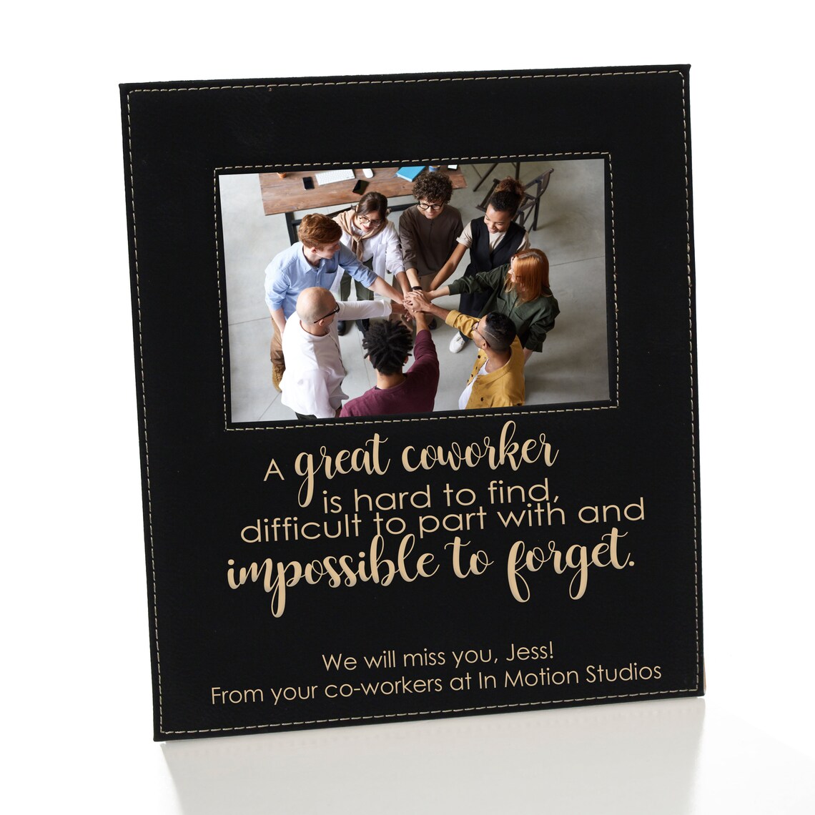 Coworker Goodbye Gift Picture Frame Personalized Picture - Etsy