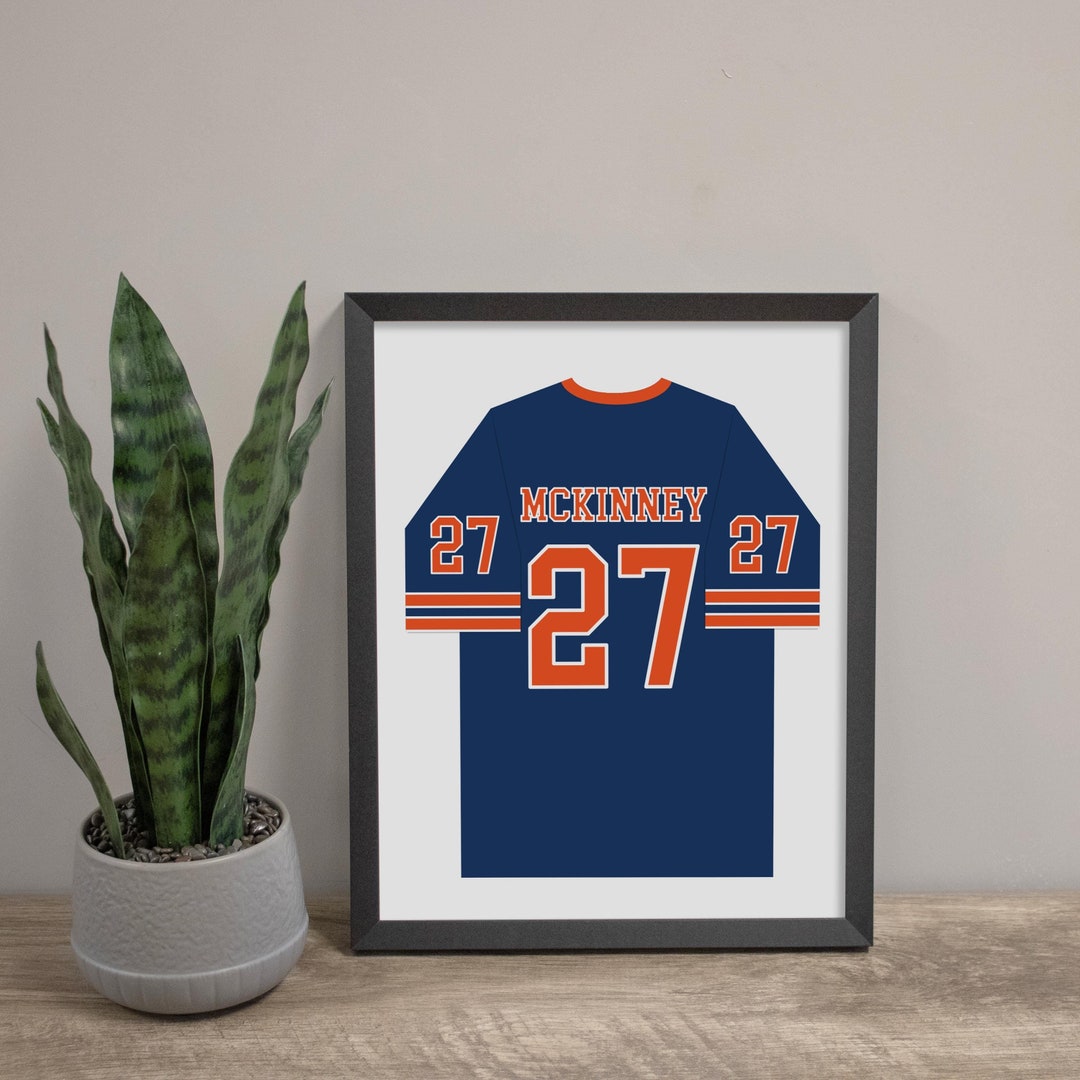 Framed Jersey Wall Art | Football Jersey Sign | Baseball Jersey Print ...
