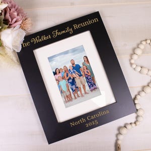 Personalized Family Reunion Frame | Picture Frame for Family Get ...