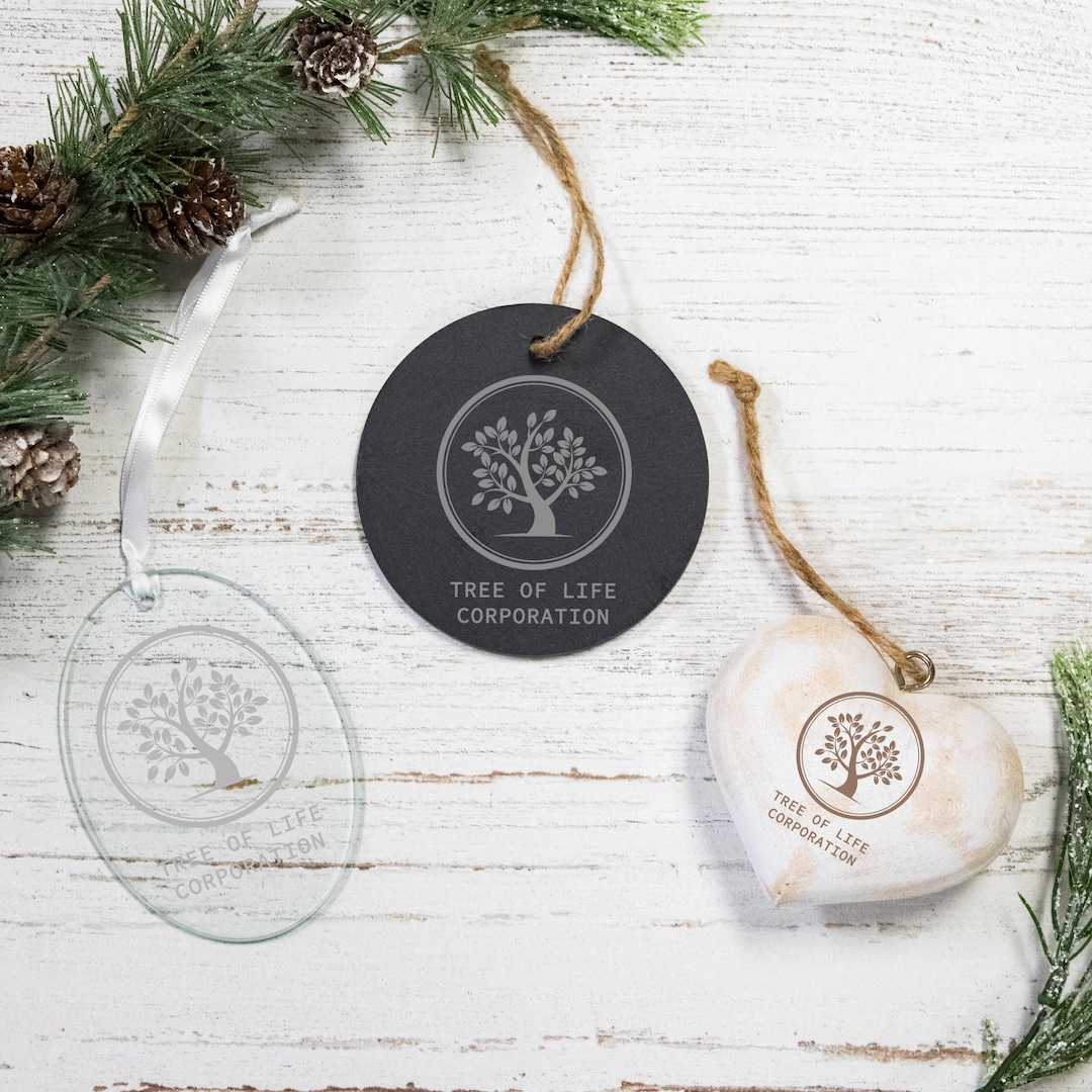 Custom Christmas Tree Ornament | Personalized Ornaments Bulk | Company ...