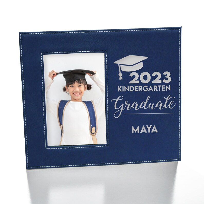 Kindergarten Graduation Frame Personalized Kindergarten - Etsy