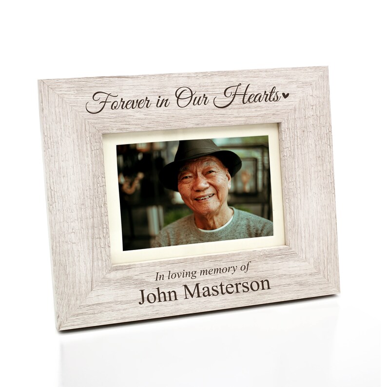 Personalized Memorial Picture Frame in Loving Memory Picture - Etsy