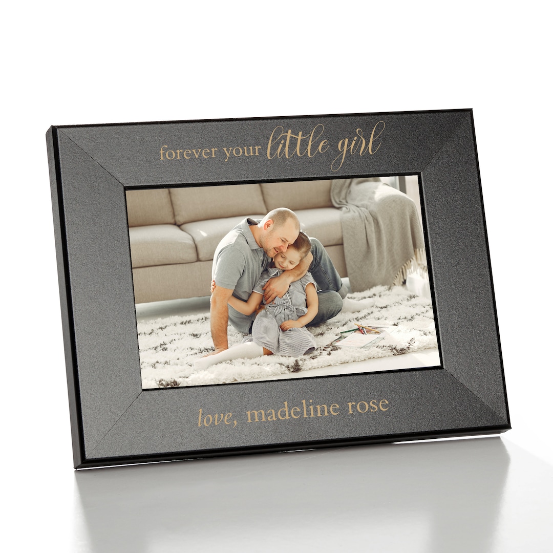 Forever Your Little Girl Picture Frame Dad Daughter Picture - Etsy