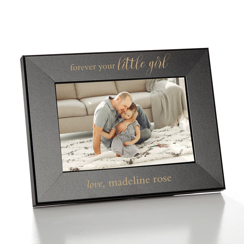 Forever Your Little Girl Picture Frame Dad Daughter Picture | Etsy
