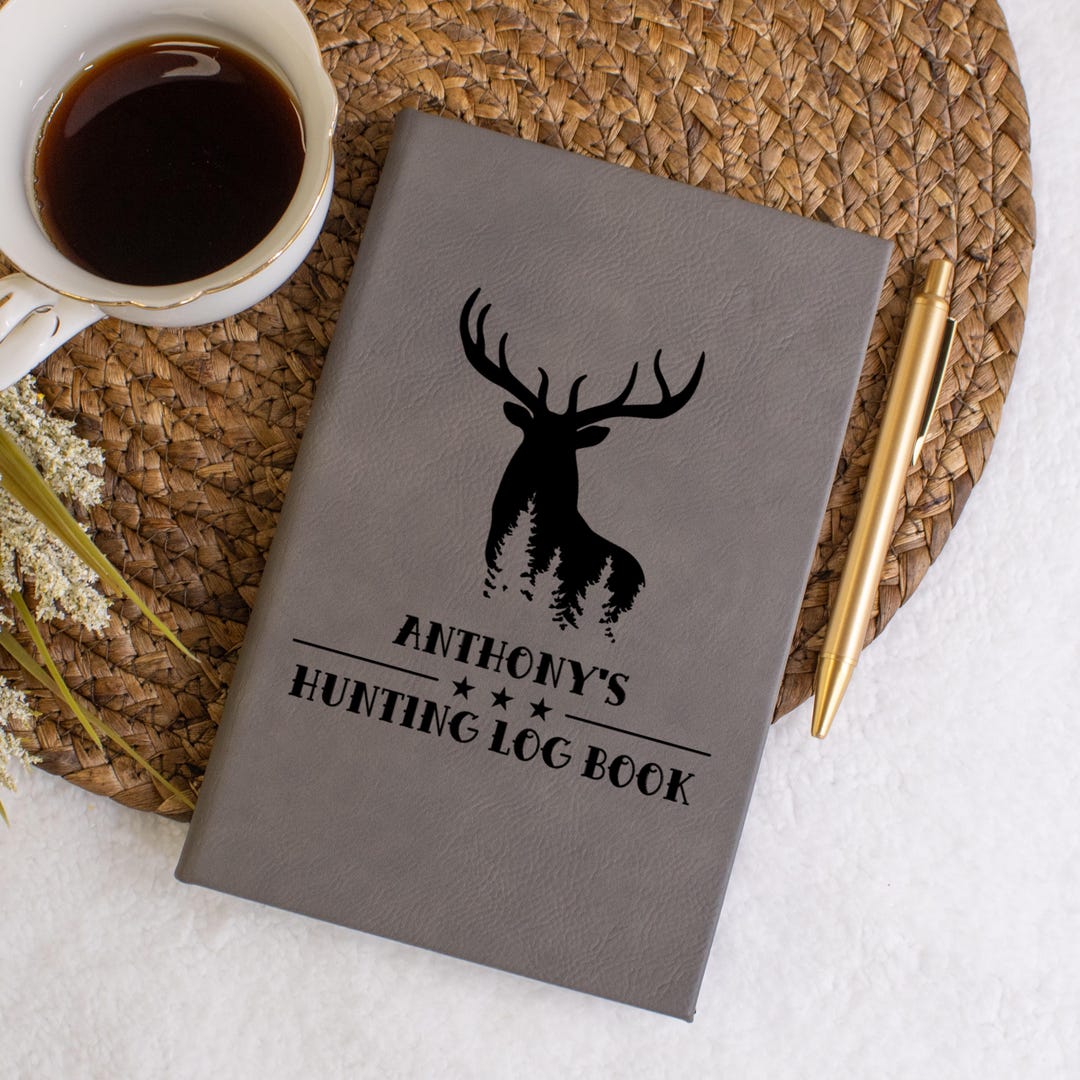 Hunting Journal | Personalized Hunting Log Book | Birthday Gifts for ...