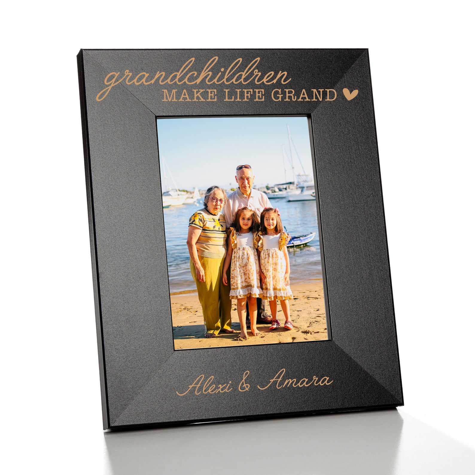 Grandchildren Make Life Grand Picture Frame Grandparents - Etsy