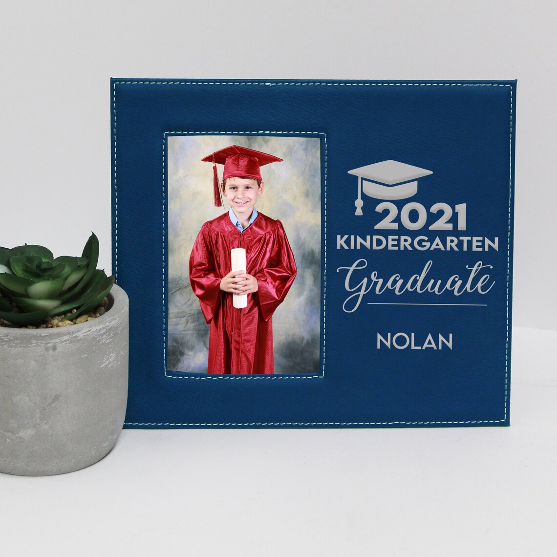 Kindergarten Graduation Frame Personalized Kindergarten - Etsy