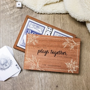 Families That Play Together Card Game Box | Game Night Gift | Game ...