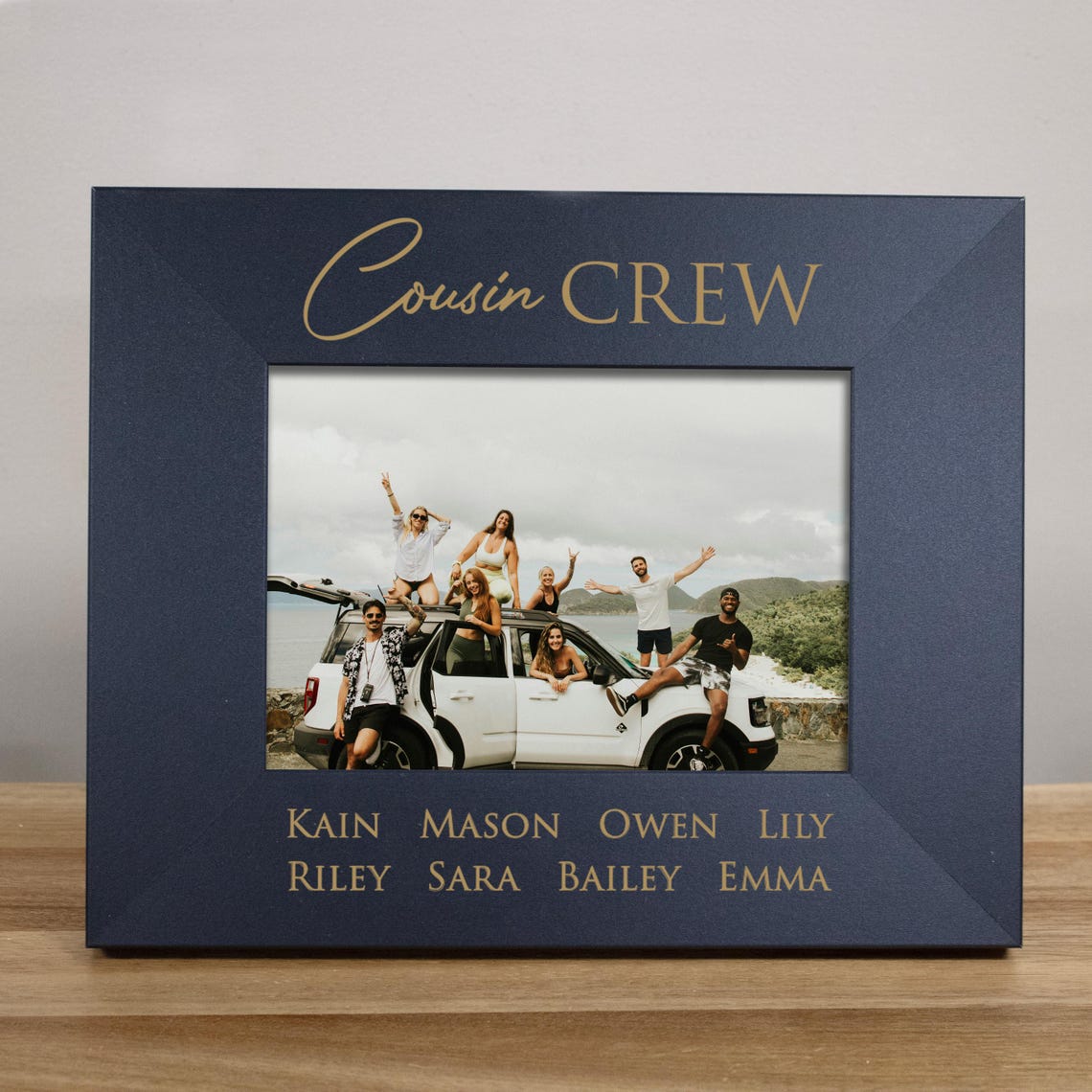 Cousins Picture Frame Personalized With Names | Picture Frame Gift for ...