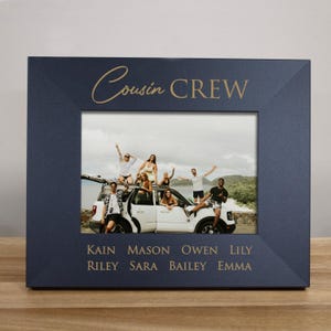 Cousins Picture Frame Personalized With Names | Picture Frame Gift for ...
