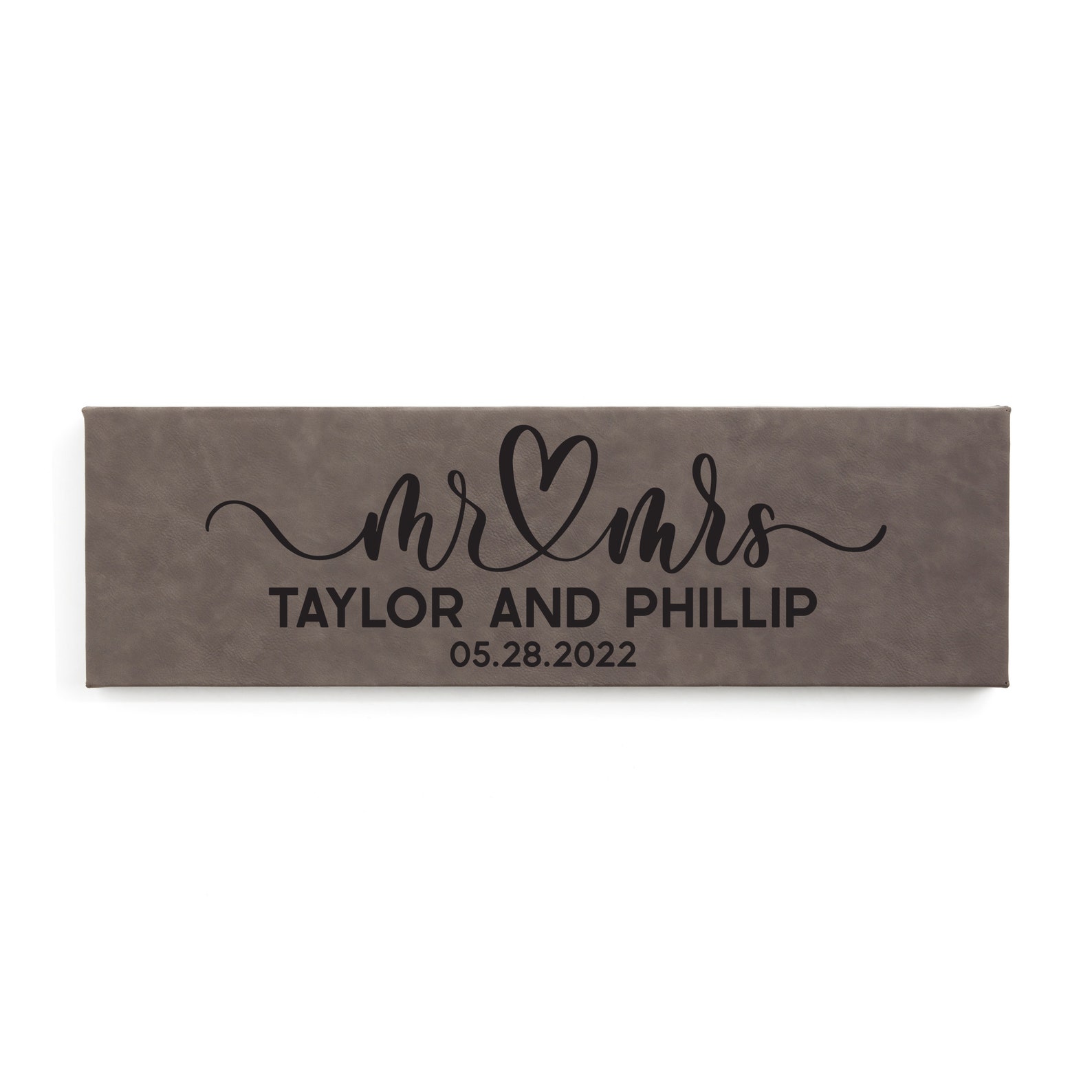 Mr & Mrs Wall Sign | Personalized Wedding Wall Sign | Mr and Mrs ...