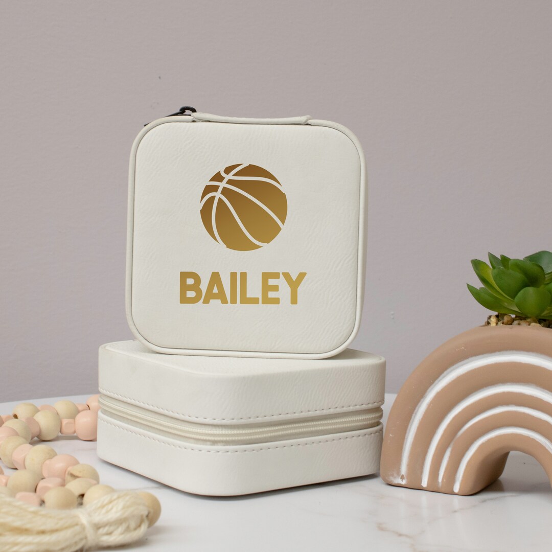 Basketball Gifts for Girls Personalized Basketball Jewelry Box ...