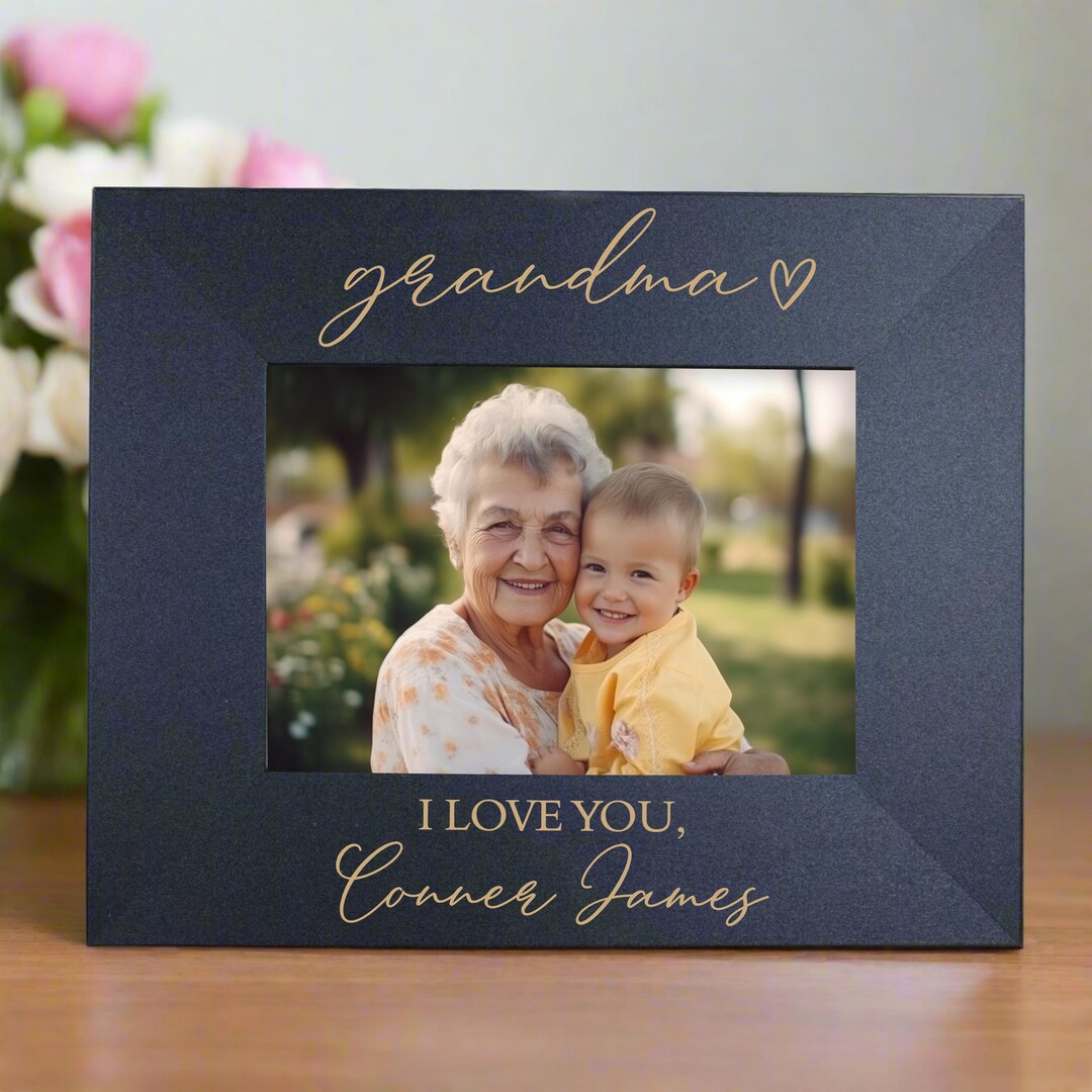 Grandma Picture Frame Personalized | Mother's Day Picture Frame for ...