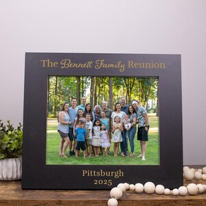 Personalized Family Reunion Frame | Picture Frame for Family Get ...