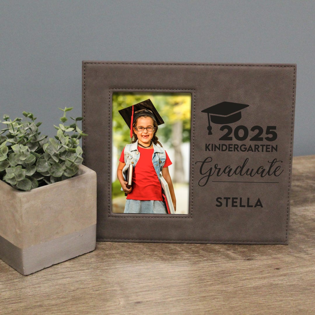 Kindergarten Graduation Frame | Personalized Kindergarten Graduate ...