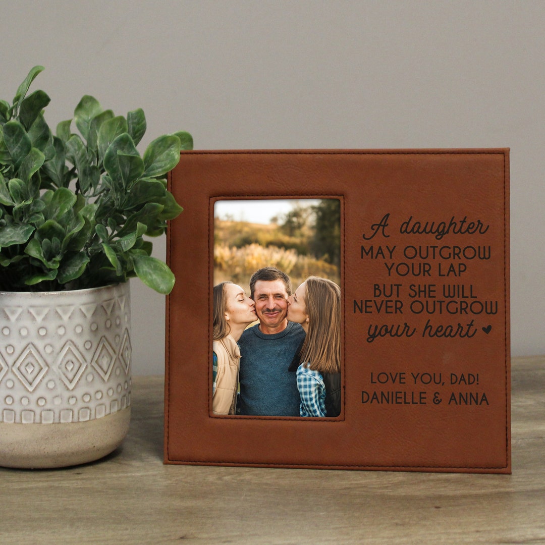 Father Daugthers Picture Frame Personalized Dad & Daughters Picture ...