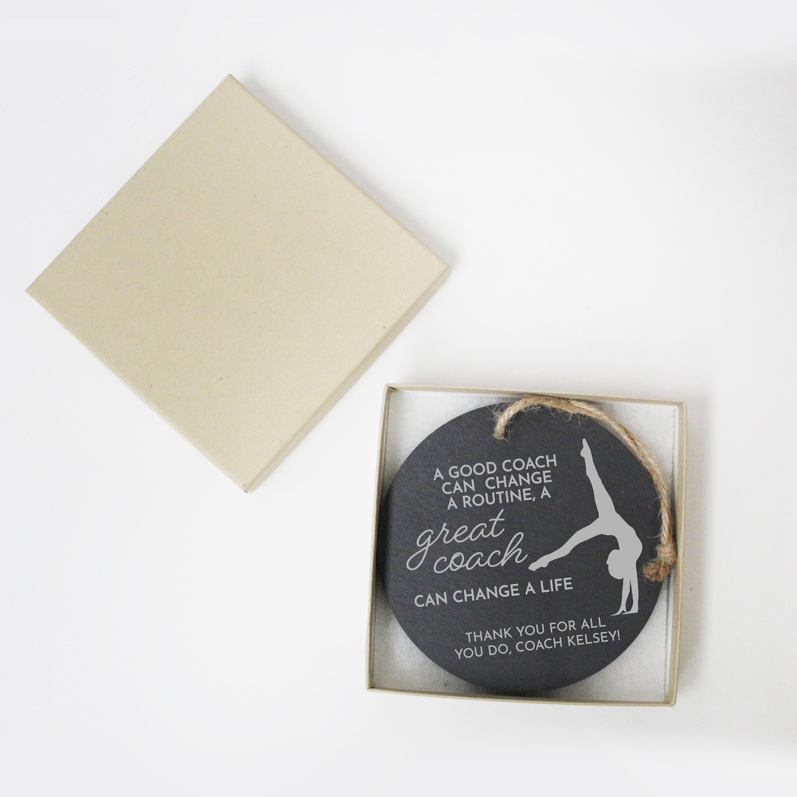 Gymnastics Coach Ornament | Personalized Gymnastics Coach Gift ...